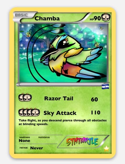 Chamba Sticker – 5thTurtle Shop